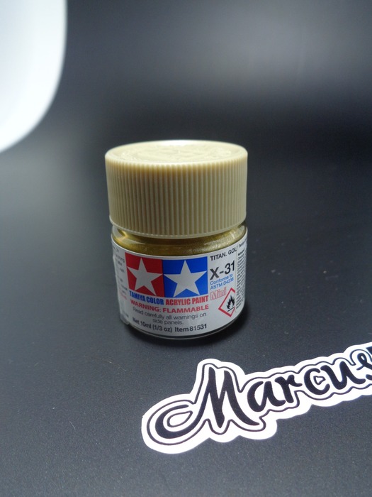 Tamiya X-31 titanium zlatá :: Marcus-models