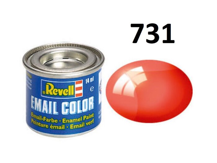Revell - transp. červená 731 :: Marcus-models