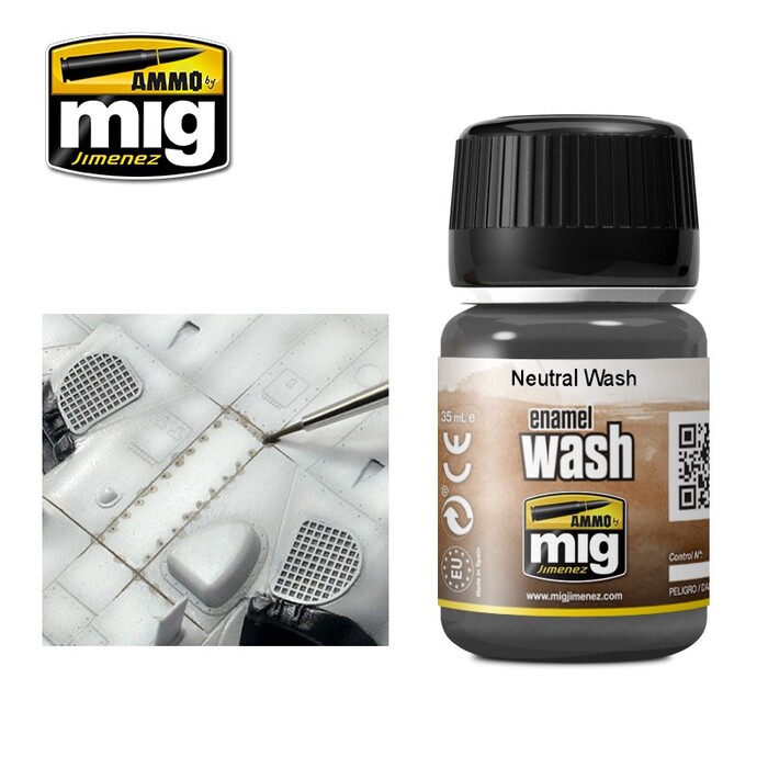 Neutral WASH Enamel Washes (35 ml) :: Marcus-models