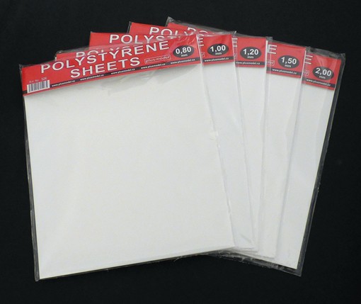 Polystyrene sheets 1,0 mm :: Marcus-models